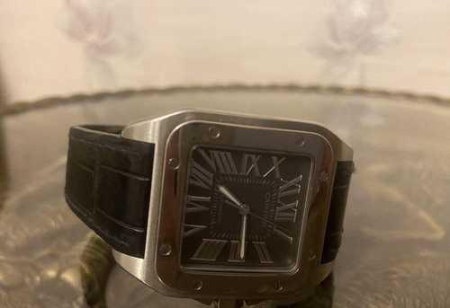Продаю часы Cartier Santos 100. Куплены в Женеве