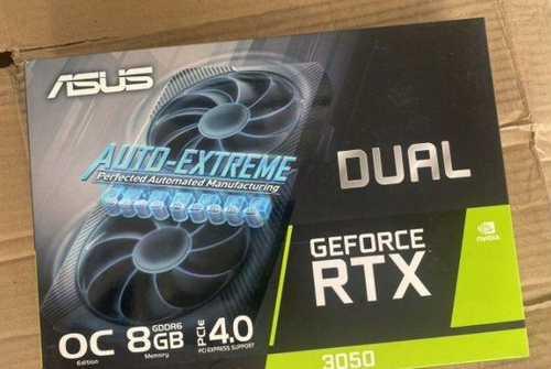 Видеокарта asus nVidia GeForce RTX 3050 8Gb dual-R