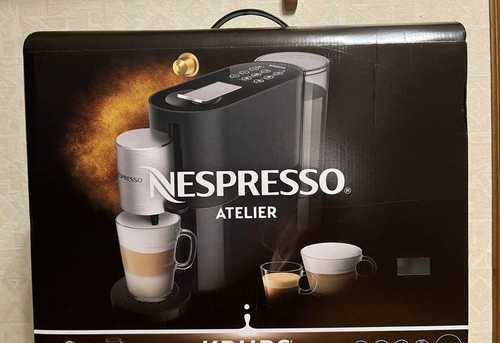 Кофемашина Krups Nespresso Atelier XN890810 Black
