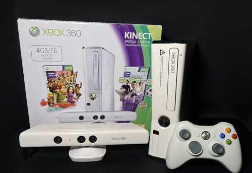 Xbox 360 Slim Freeboot (Прошита) + 900 Игр