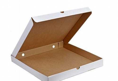 Коробка для пиццы 330*330*40 белая (50 шт/уп)