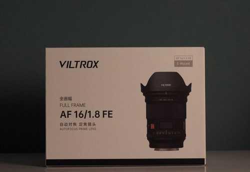 Viltrox AF 16mm f/1.8 Sony E