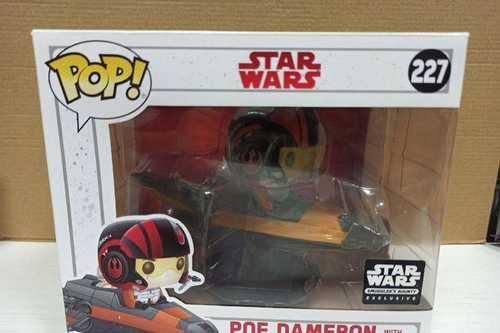 Фигурка Funko POP Star Wars Poe Dameron with X-Wi