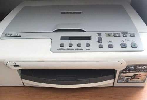 Принтер brother DCP-135C