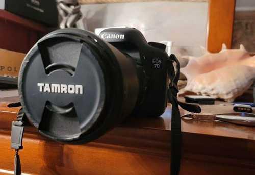Зеркальный фотоаппарат canon 7D