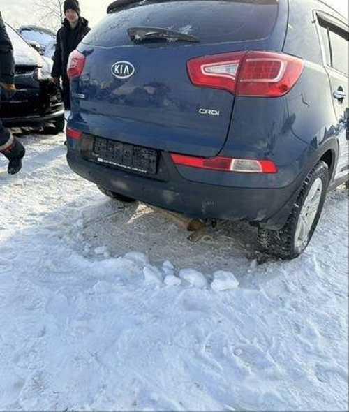 Задний бампер В сборе Kia Sportage 3 Оригинал