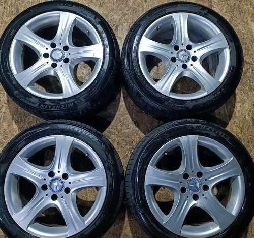 Колёса летние Mercedes 245/45 R17 5x112 с датчикам