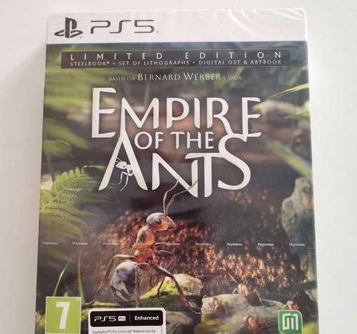 Empire of the Ants Limited Edition ps5 Steelbook