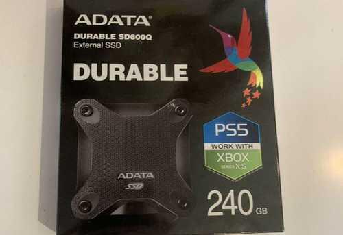 Внешний SSD adata SD600Q 240 гб