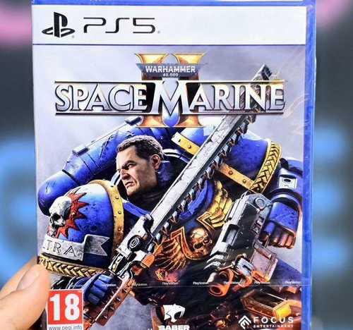 Диск ps5 Warhammer 40000: Space Marine 2