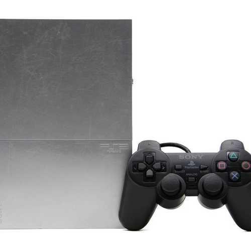 Sony PS 2 Slim (scph 90008) Silver Чип