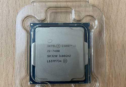 Процессор Intel core i5 7400