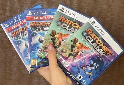 Игра Ratchet&Clank сквозь миры ps5/ ps4