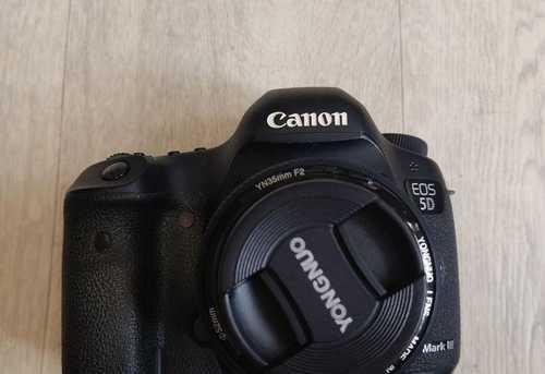 Canon 5D mark iii с объективом