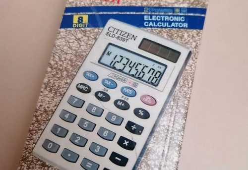 Калькулятор citizen sld-839t