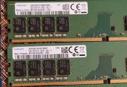 Память ddr4 4x8gb 32gb