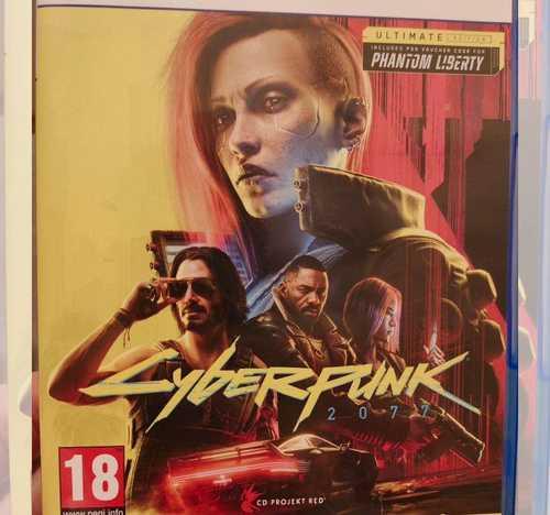 Cyberpunk 2077 диск для ps5