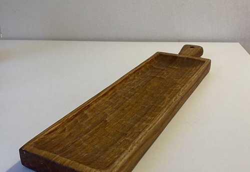 Менажница деревянная (тарелка для закусок)