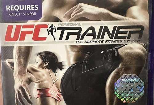 Диск Xbox 360 kinect UFC trainer