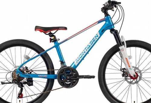 Велосипед montasen design center 24" (2023) Blue