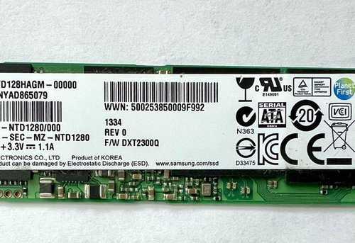 Samsung ssd m.2 pci-e 128gb оригинал