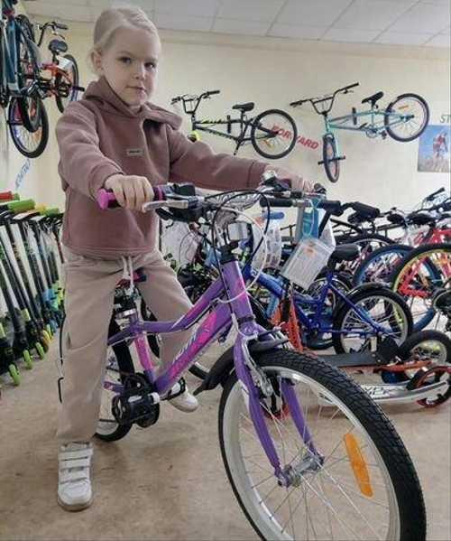 Велосипед для ребенка. novatrack 20" alice