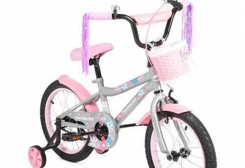 Велосипед для девочки четырехколесный