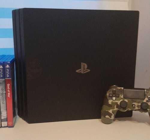 Sony playstation ps4 pro 1tb 4игры