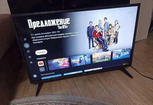 Телевизор novex 32 дюйма 81 см Smart TV Wi-Fi HD