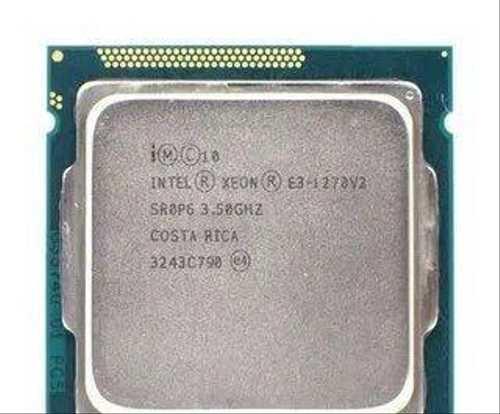 Процессор Intel Xeon E3-1270 v2