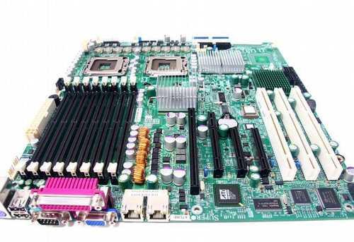 Supermicro x7dbe + 2xeon e5410 + 2 пас. охлада