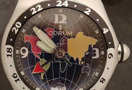 Часы Corum Bubble World Map Dial GMT 383.250.20