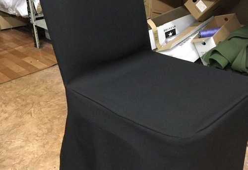 Чехлы на банкетные стулья чёрные