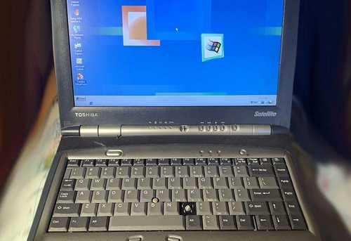 Ретро ноутбук Toshiba Satellite 2805-S302 рабочий