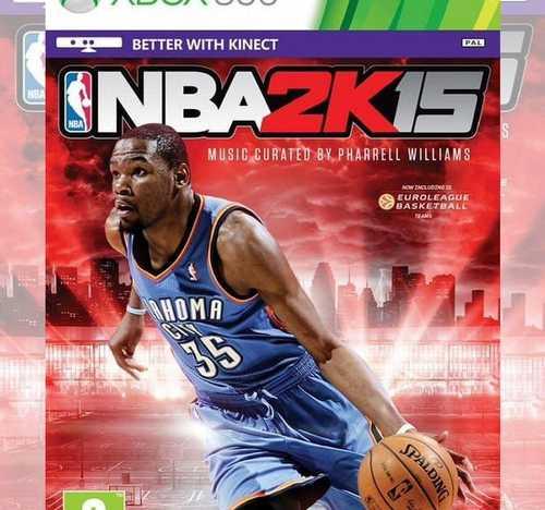 Nba 2k15 (Xbox 360, англ, бу)