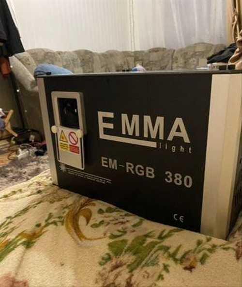 Лазерный проектор Emma light em-rgb 380