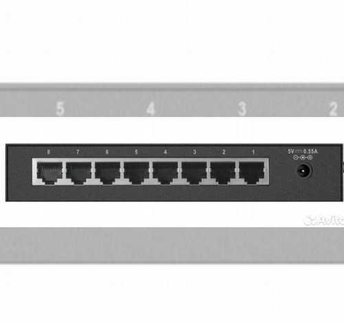 Неуправляемый коммутатор D-Link DES-1008D