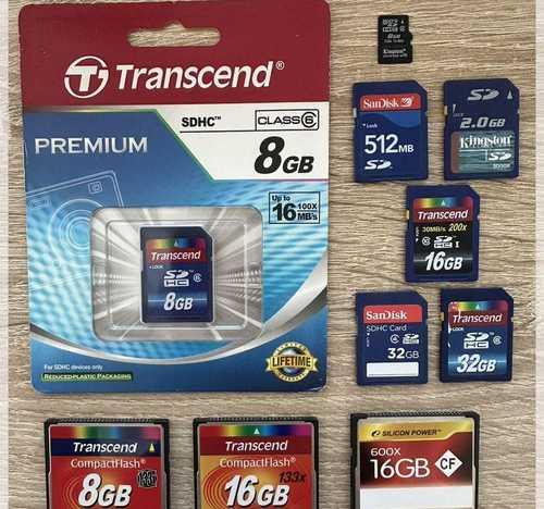 Карта памяти sdhc, CF CompactFlash, Micro sdhc, SD