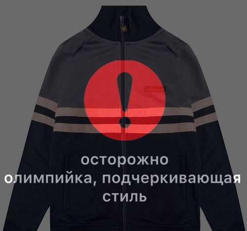 Олимпийка Ellesse сине серого цвета