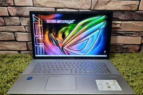 17" Мощнейший 2021г Asus i5-1135G7 8Gb 256Gb SSD