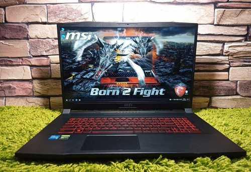 Мега Игровой 17" MSi Core i5-11400H 16Gb GTX 1650