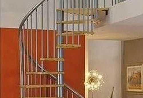 Винтовая лестница в коттедж
