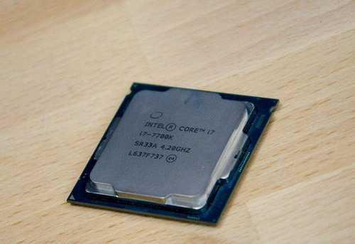 Intel Core i7-7700k комплект