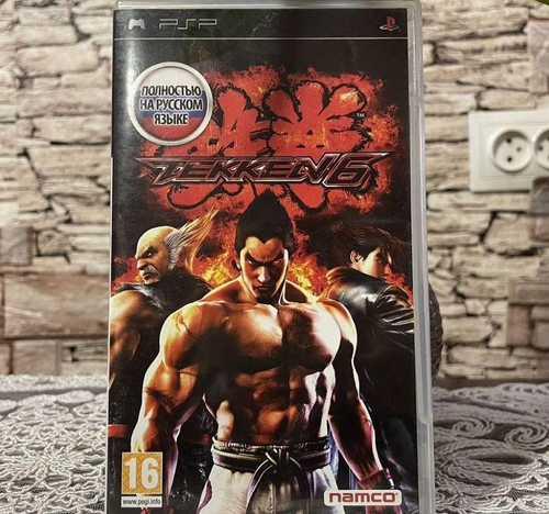 Диск PSP Tekken 6