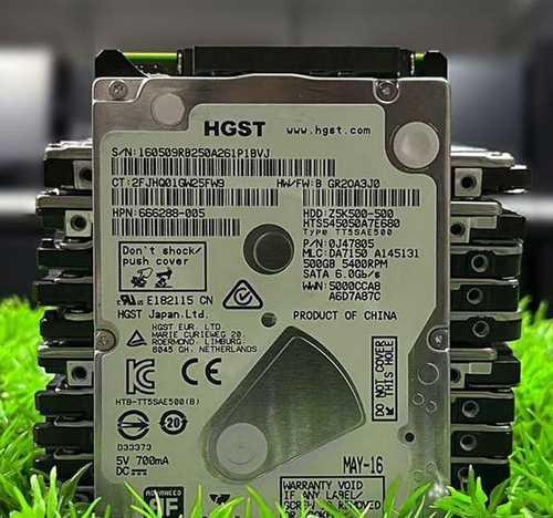 Жесткий диск hgst 500Gb для ноутбука