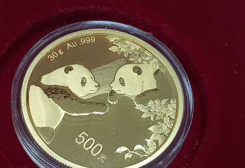 Монета "Панда 2023" 30г., золото