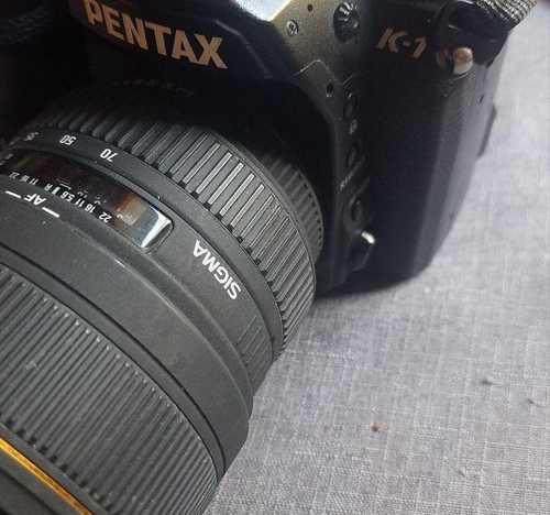 Pentax k1 mark2 с объективом 24-70 sigma