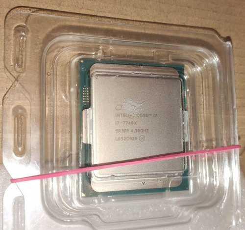 Процессор intel core i7 7740x