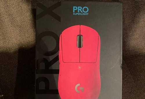 Мышь logitech g pro x superlight pink (розовая)