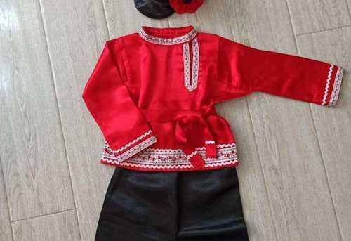 Русский народный костюм на мальчика 100-110 рост